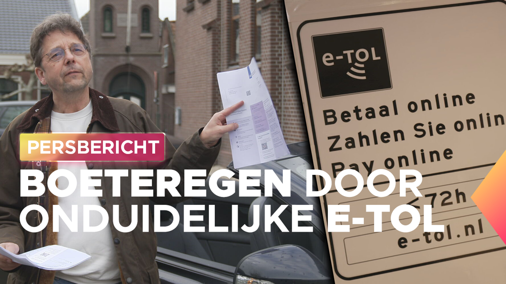 Tolweg A24: Meer opbrengst uit boetes en herinneringskosten dan aan e ...