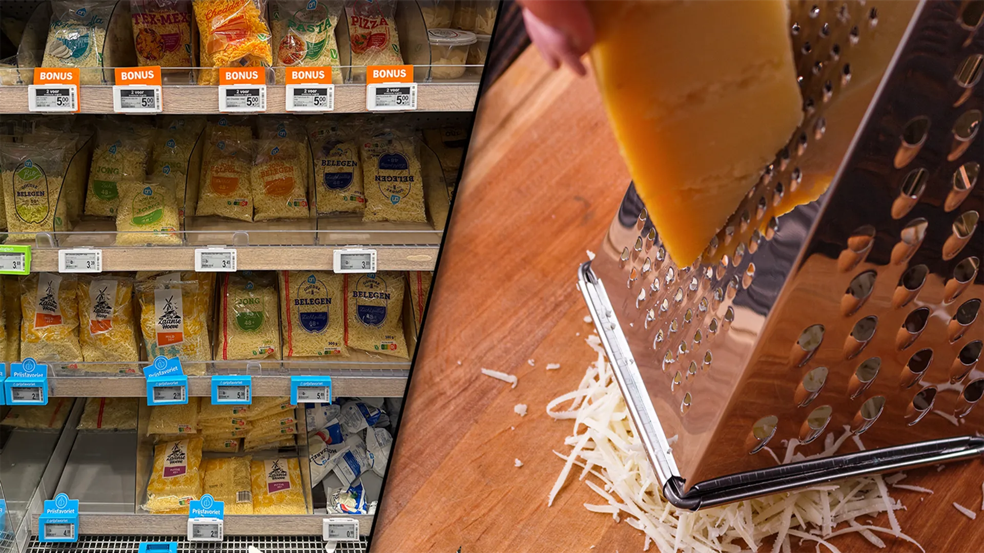 Is er verschil tussen alle soorten geraspte kaas in de supermarkt ...