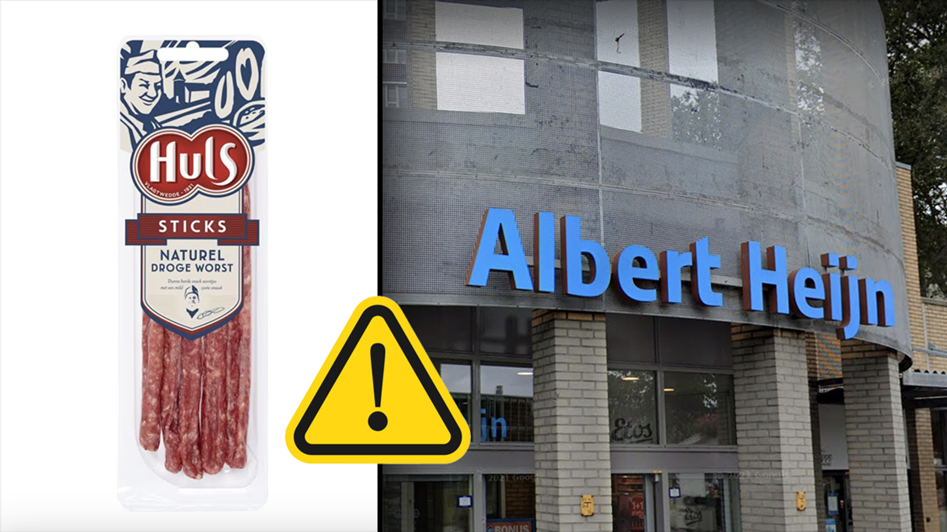 Terugroepactie Albert Heijn: mogelijk salmonella in Huls Sticks Naturel ...