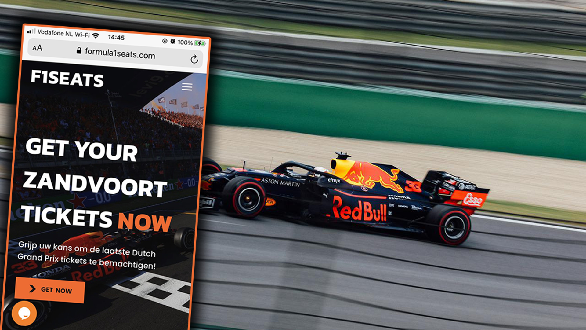 Tickets voor de Formule 1 op Zandvoort kopen? Formula1seats.com is van ...